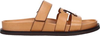 Tory Burch Tory Burch Mocassins Et Sabots Femmes Cuir Marron/Camel
