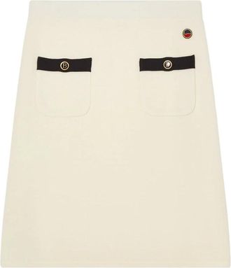 Busnel Femme, Jupes, Beige, Taille: 42 FR Minelle Skirt