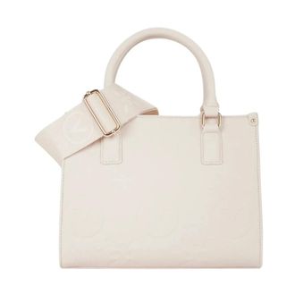 Mario Valentino Femme, Sacs, Beige, Taille: ONE Size Samba Re Ecru Sac à bandoulière