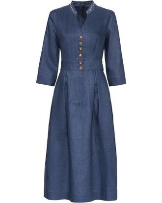 Luis Steindl Trachtenkleid Leinenkleid