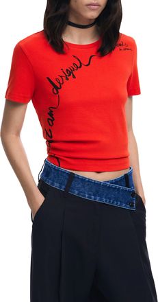 Desigual TS_Charly, 3005 RED Blood, XL