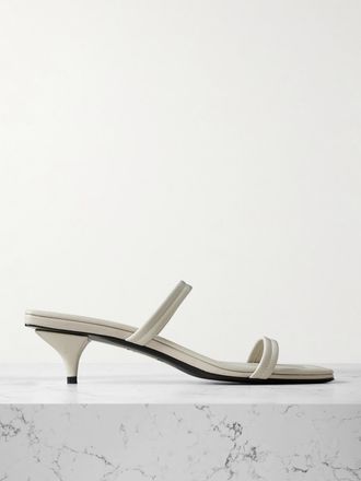 St.Agni Sandales En Cuir - Crème