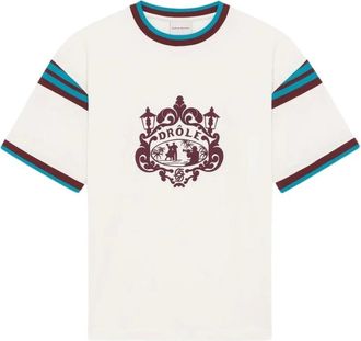 Dr&ocirc;le de Monsieur Homme, Tops, Blanc, Taille: S T-Shirt Danseurs