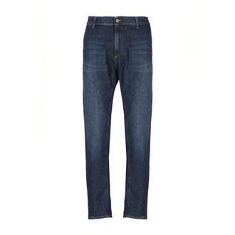 Dondup Blaue Baumwollhose mit Taschen - - Jeans - Herren - Blau - W34