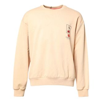 Dolce & Gabbana Kirschendruck Rundhalspullover - - Sweatshirts & Hoodies - Herren - Beige - 2XL