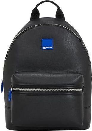 Karl Lagerfeld Karl Lagerfeld Jeans, Homme, Sac &Agrave; Dos Avec Logo Box, Noir, One size