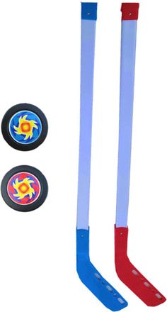 Generic Gazocua Street Hockeyschl&auml;ger, 70cm Eishockey Schl&auml;ger Mit 2 B&auml;llen - Stark, Verschlei&szlig;fest Und Langlebig | ABS Hockey Starter Set F&uuml;r Anf&auml;nger, Kids 