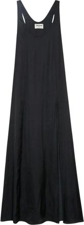 Zadig&Voltaire Robe en satin Rarys - Femme - Robes - Noir - Taille: 40 FR
