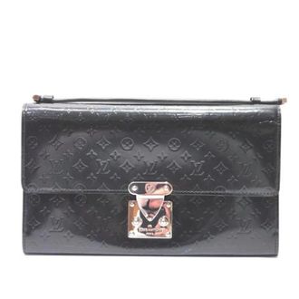 Louis Vuitton Pre-owned Pochette Anouchka MM Monogram Mini Glace Clutch Bag - - Pre-owned - Herren - Schwarzk - ONE SIZE