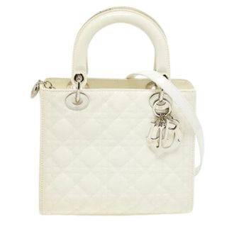 Dior Pre-owned Lederhandtasche - - Pre-owned - Damen - Wei&szlig; - ONE SIZE
