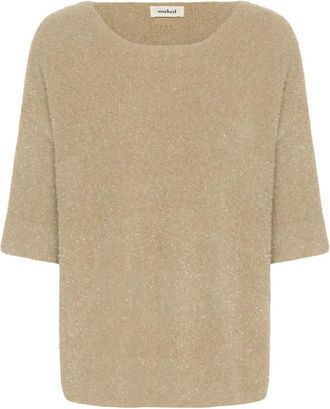 Soaked In Luxury Femme, Pulls, Jaune, Taille: 46 FR Tricot ras du cou