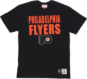 Mitchell & Ness NHL Legend&auml;res Slub Tee Hockey Team Feier - - Tops - Herren - Schwarzk - M
