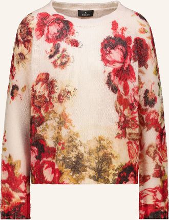 Monari Monari Pullover Mit Schmucksteinen rot