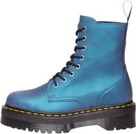 Dr. Martens DR MARTENS Mixte 8 Eye Boot, Deep Blue Pull Up Shift, 38 EU