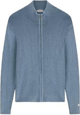 Guess Gilet zipp&eacute; en coton m&eacute;lang&eacute;