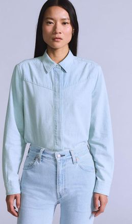 Levi's Chemise Club - Femme - Bleu / Blue Club Peony - XS