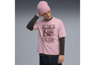 Puma T-Shirt Graphic Paradise Mindset Washed Boxy T-Shirt Herren
