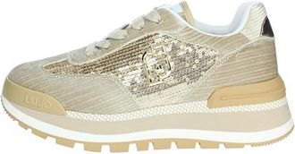 Liu Jo Baskets en velours et paillettes Amazing 23 Liu Jo, S1802 Taupe, 37 EU