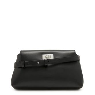 Calvin Klein Hobo Bags - Push Schultertasche - Gr. unisize - in Schwarz - für Damen