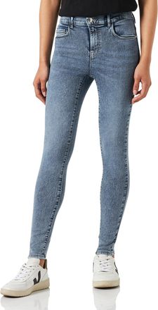 Only ONLRAIN MID Waist Skinny ANK Acid PIM