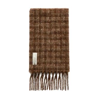 Our Legacy Klassischer Wollschal - - Accessories - Herren - Braun - ONE SIZE