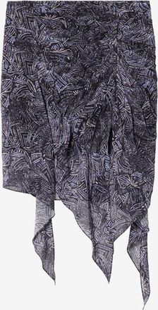 Isabel Marant Jupe Taylora - Femme - Bleu Nuit - Taille 34 - Isabel Marant