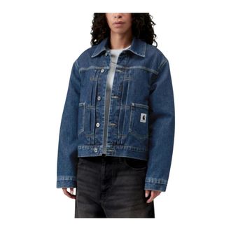 Carhartt Work in Progress Belmar Jacket - - Jackets - Damen - Blau - M