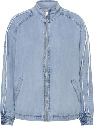 Gestuz Femme, Vestes, Bleu, Taille: 38 FR Bomber Jacket