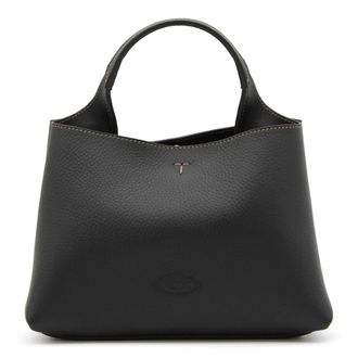 Tod's Tods Shopper & Totes - Black Leather Tote Bag - Gr. unisize - in Schwarz - f&uuml;r Damen