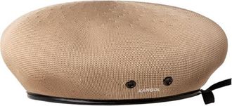 Kangol Beret Basque Tropic Monty Femme/Homme - pour Femme DEte Ete Printemps-ete - XL (60-61 cm) Beige
