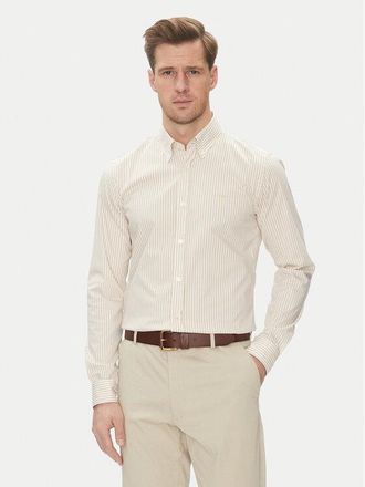 HUGO BOSS Hemd H-Roan-Bd-E-C1-243 50520285 Beige Slim Fit