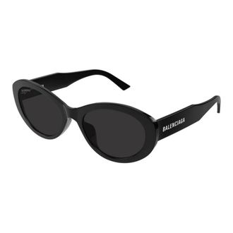 Balenciaga Ovale Sonnenbrille - - Accessories - Damen - Schwarzk - 56 MM