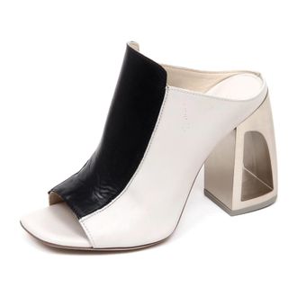 Vic Mati&eacute; Grauer Sandal Sabot Schuh - - Shoes - Damen - Grau - 36 EU