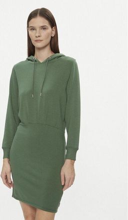 DKNY Strickkleid DP3D4832 Grün Relaxed Fit