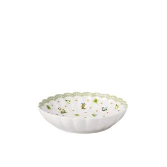 Villeroy & Boch Easter Delight Schale gr&uuml;n, Oster Sch&uuml;ssel, Kleine Schale Ostern, M&uuml;slischale Klein, Snackschale, M&uuml;slisch&uuml;ssel Keramik, Premium Porzellan