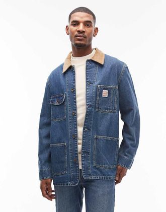 Levi's Workwear - Berkley - Manteau de travail unisexe en denim - Bleu