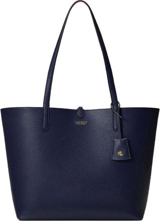 Ralph Lauren Femme, Sacs, Bleu, Taille: ONE Size Sac &Eacute;paule &agrave; D&eacute;tails Logo