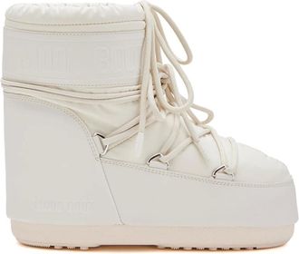 Moon Boot Femme, Chaussures, Blanc, Taille: 36 EU Icon Low Rubber