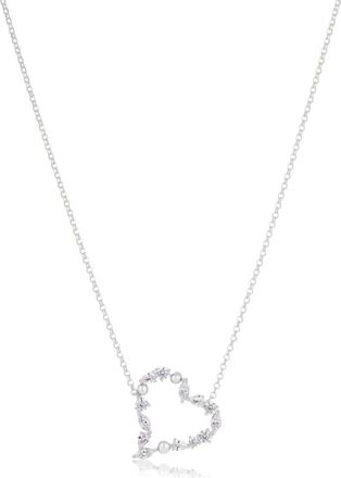 Sif Jakobs Jewellery Femme, Accessoires, Gris, Taille: ONE Size Collier en forme de coeur