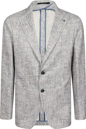Tagliatore Homme, Vestes, Gris, Taille: XL Blazer crois&eacute;