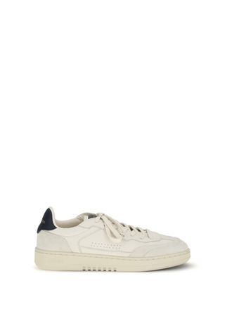 Axel Arigato Mens Sneakers Dice T-Toe Light Beige-Dark Blue Upper: Polyester Trainers Beige/dark