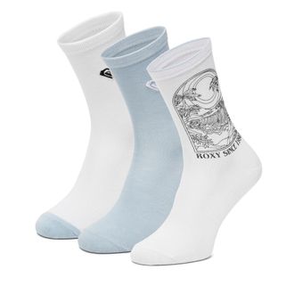 Roxy Lange Socken Roxy AS_ROXY_05W_SS25 (3-PACK) Wei&szlig;