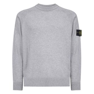 Stone Island Herren, Strickwaren, Grau, 2XLGr&ouml;&szlig;e