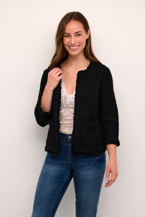 Cream Strickjacke Mellie (1-tlg) R&uuml;schen