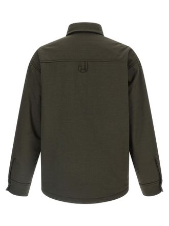 Jacquemus Mens Bicolor Virgin Wool Shell Jacket Clothing