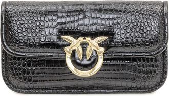 Pinko Pinko, Femme, Sacs, Noir, Taille: ONE Size Love Box Baguette