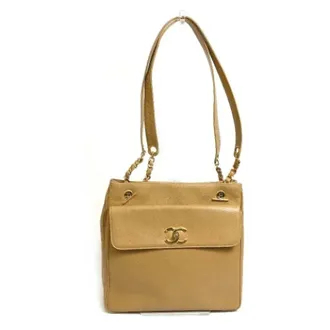 Chanel Pre-owned Tissu sacs-chanel - Femme - Pre-owned - Brun - Taille: ONE Size