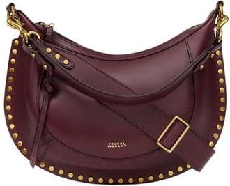 Isabel Marant Sac &agrave; main Naoko &agrave; clous en cuir lisse