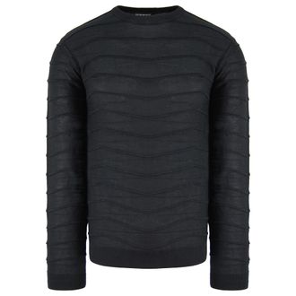 Armani Emporio Armani Mens Black Pullover
