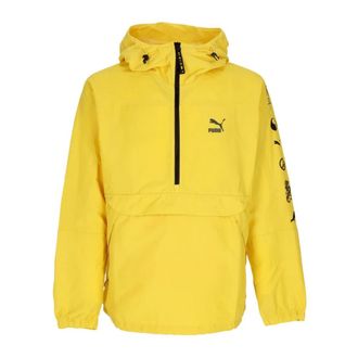 Puma Windbreaker Anorak Jacke Sonnenstrahl Gelb - - Jackets - Herren - Gelb - XL